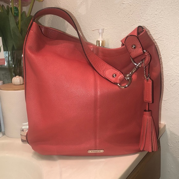 Coach | Bags | Coach Avery Pebble Leather Hobo Bag | Poshmark